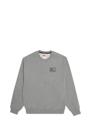 Nike X Stussy Nrg Br Crew Fleece - Grey