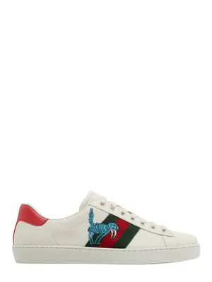 Gucci Ace 'mythical Creature' Sneakers - White