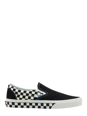 VANS Classic Slip-on Sidewall Check - Black