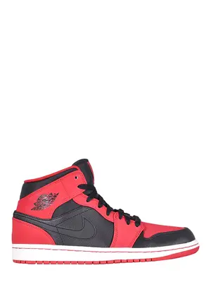 JORDAN 1 Mid Sneakers - Black