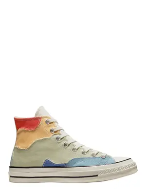 CONVERSE Chuck 70 High Crafted Patchwork - Green