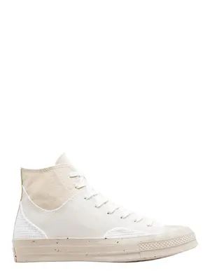 CONVERSE Chuck 70 Crafted Canvas High-top Sneakers - White