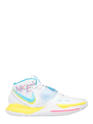 Nike Kyrie 6 'neon Graffiti' Sneakers - White