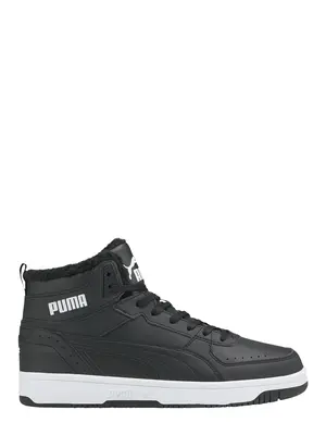 PUMA Rebound Joy Fur Sneakers - Black