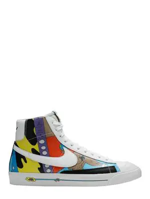 Nike Ruohan Wang X Blazer Mid ’77 Flyleather Sneakers - Multicolor