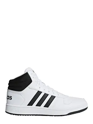 Adidas Hoops 2.0 Mid High-top Sneakers - White