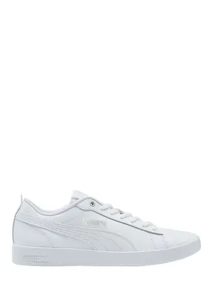 PUMA Smash V2 Leather Sneakers - White