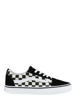 VANS Ward Checkerboard Sneakers - Black