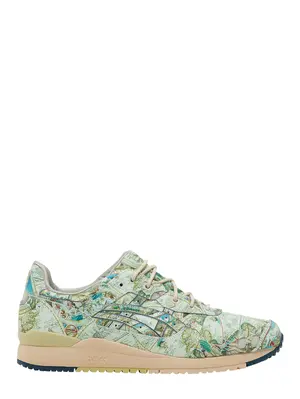 Asics Atmos X Gel-lyte Iii Og "aged Map" Sneakers - Green