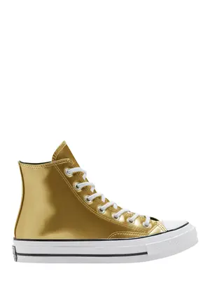 CONVERSE Chuck 70 High Metallic Sneakers - Gold