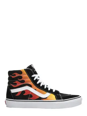 VANS Sk8-hi Reissue "flames - Black