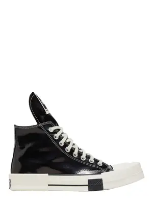 CONVERSE Rick Owens X Turbodrk Chuck 70 High Lacquer Sneakers - Black