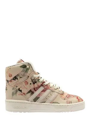 Adidas Eric Emanuel X Rivalry Hi Og 'floral' Sneaker - Pink