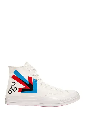 CONVERSE Patta X Experimental Jetset X Chuck 70 High 'patta Psychogeographic Practice' Sneaker - White