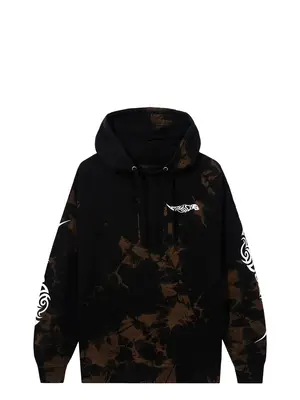 ANTI SOCIAL SOCIAL CLUB I Get Into It Tie Dye Hoodie - Black