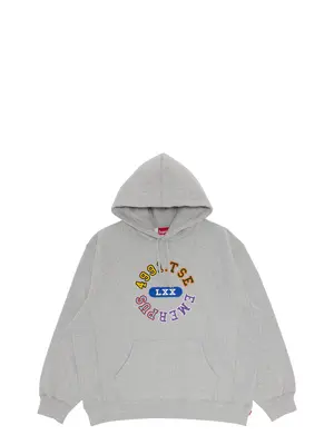 Supreme Reverse Hooded Sweatshirt - Grey