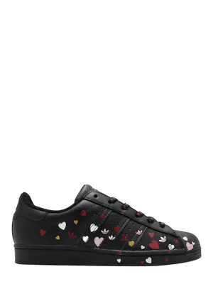 Adidas Superstar 'valentine's Day' Sneakers - Black