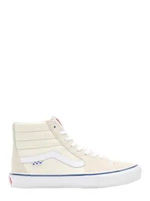 VANS Skate Sk8-hi Checkerboard Sneakers - White