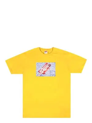 Supreme Float Tee 'yellow' Yellow