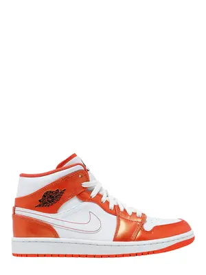 JORDAN 1 Mid Se Sneakers - Orange