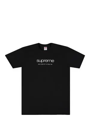 Supreme Shop Tee 'black' Black