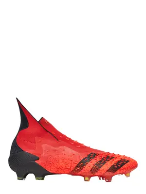 Adidas Predator Freak+ Fg Demonskin Soccer Cleats - Red