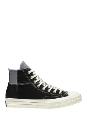 CONVERSE Chuck 70 Mixed Material High Top Sneakers - Black