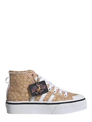 Adidas Disney X Nizza Platform Mid Sneakers - Brown