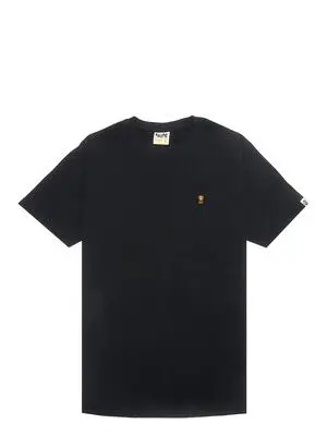 A BATHING APE Baby Milo One Point Tee - Black