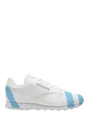 REEBOK Collina Strada X Classic Leather 'call Mom' Sneakers - White