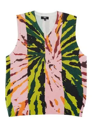 StÜssy Printed Sweater Vest - Multicolor