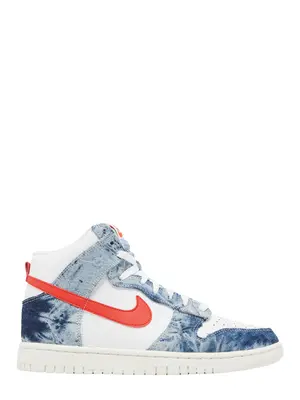 NIKE Nike Dunk High 'Washed Denim' Sneakers
