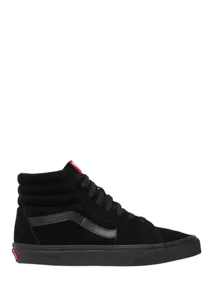 VANS Sk8-hi Suede High-top Sneakers - Black