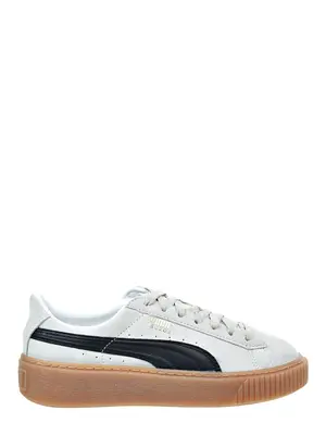 PUMA Suede Platform Sneakers - White