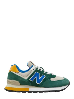 NEW BALANCE 574 Rugged Sneakers - Green