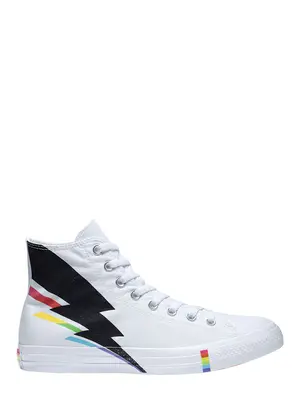 CONVERSE Chuck Taylor All Star High 'pride Lightning Bolt - White