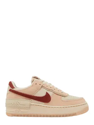 Nike Force 1 Shadow 'shimmer' Sneakers - Tan