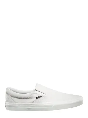 VANS Classic Slip-on With Snakeskin Texture - White