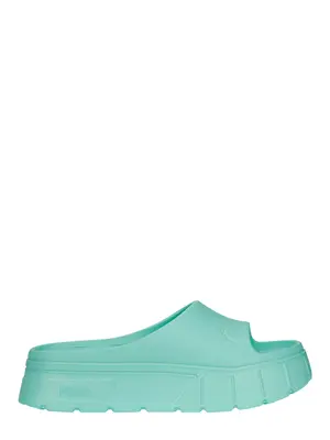 PUMA Mayze Stack Injex Slides Green