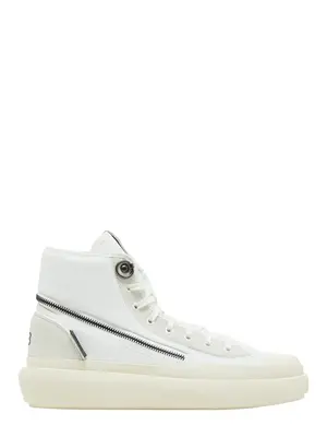 Adidas Y-3 Ajatu Court High Sneakers - White