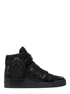 Adidas Adidas X Prada Forum High Sneakers Black