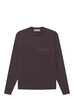 Fear Of God Long-sleeve Tee 'plum - Brown