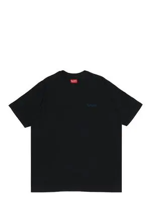 Supreme Washed Capital Short-sleeve Top 'black' Black