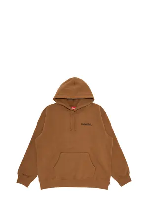 Supreme Worldwide Hooded Sweatshirt - Brown