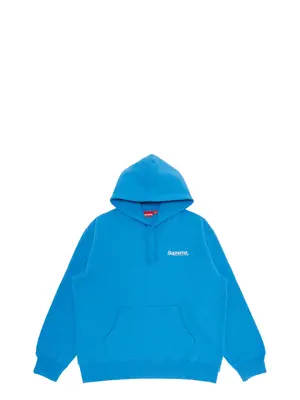 Supreme Worldwide Hooded Sweatshirt - Blue