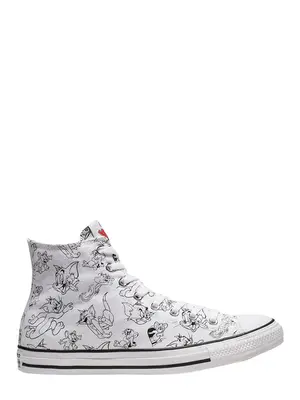CONVERSE Tom And Jerry Chuck Taylor All Star High Sneakers - White