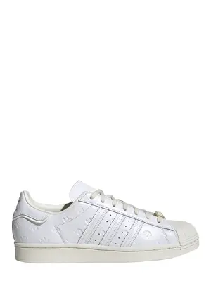 Adidas Superstar Allover Debossed Trefoils Sneakers - White
