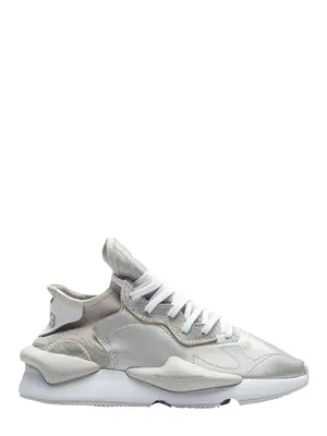 Adidas Y-3 Kaiwa Metallic Sneakers Silver