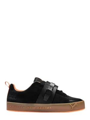 PUMA Atelier New Regime X Court Platform Brace Sneakers - Black