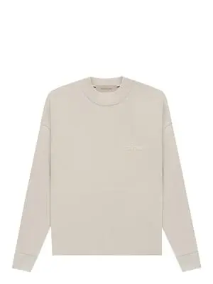 Fear Of God Essentials Long-sleeve Tee 'wheat - Cream